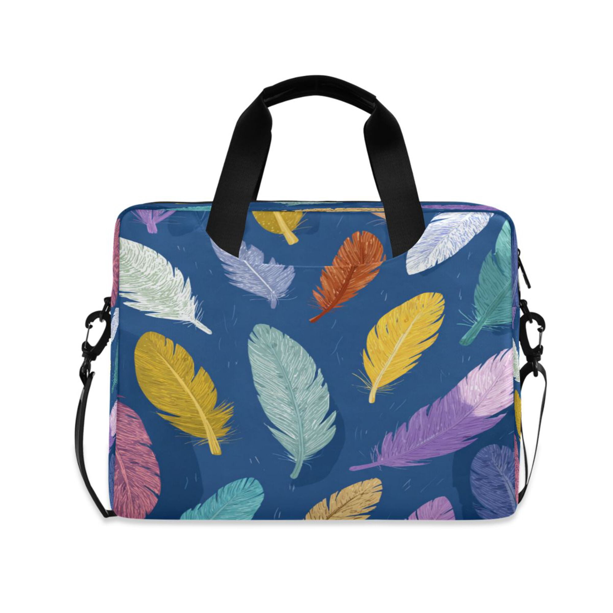 16" Laptop Briefcase, Detachable Anti-Slip Shoulder Strap, Multi ...