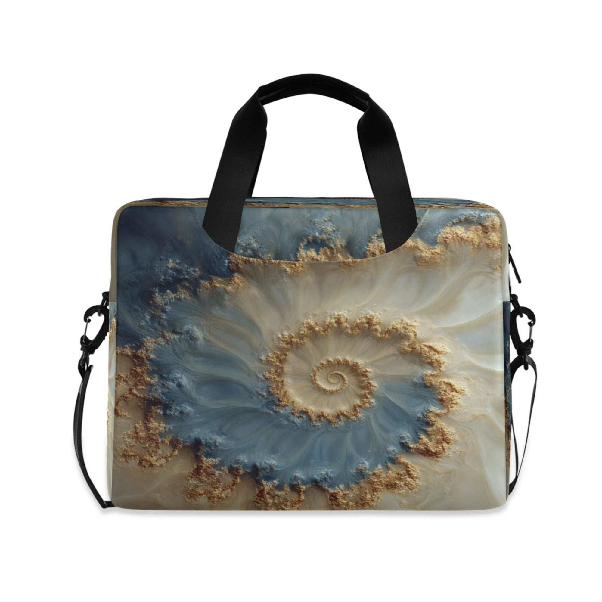 16" Laptop Briefcase, Detachable Anti-Slip Shoulder Strap, Multi ...