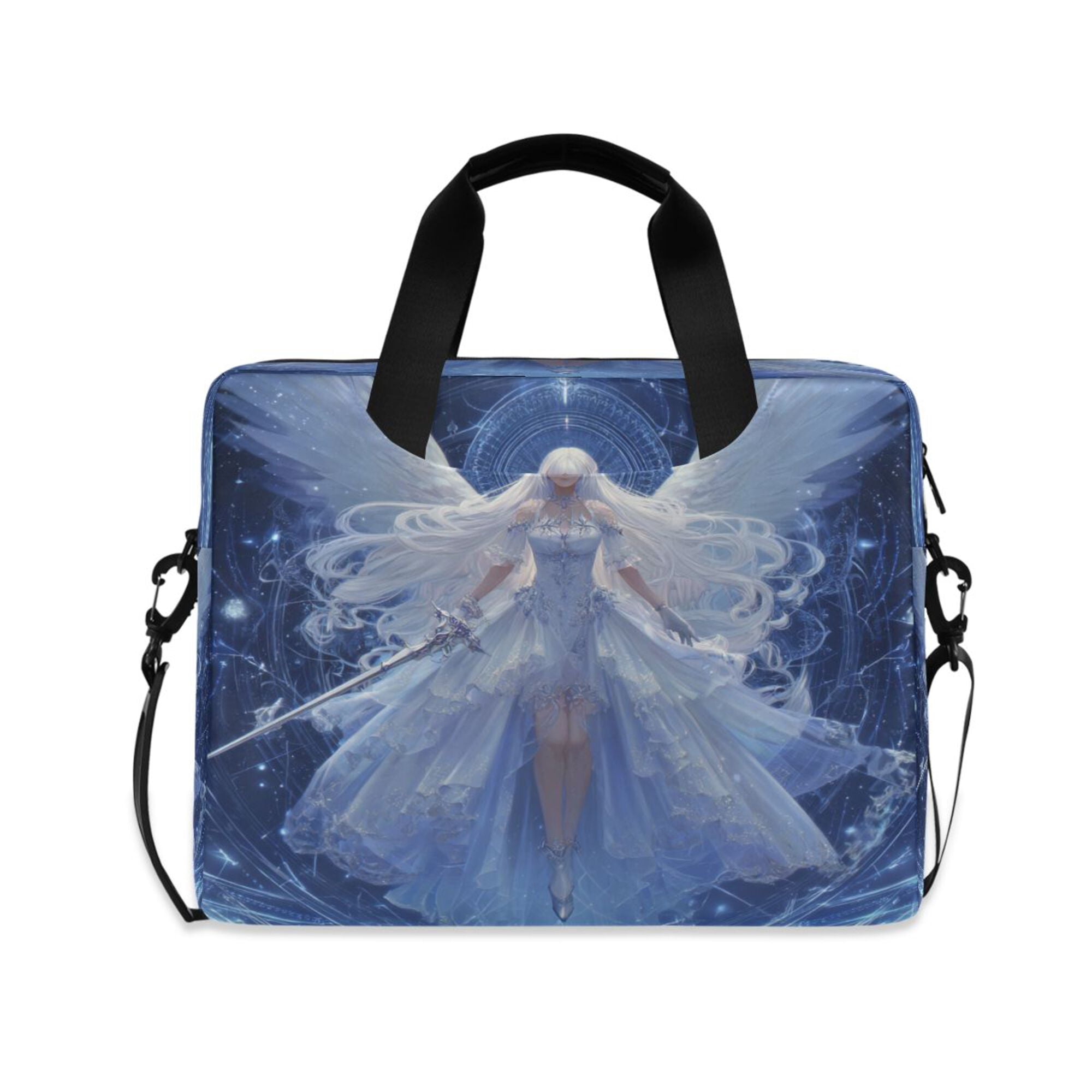 16" Laptop Briefcase, Detachable Anti-Slip Shoulder Strap, Multi ...