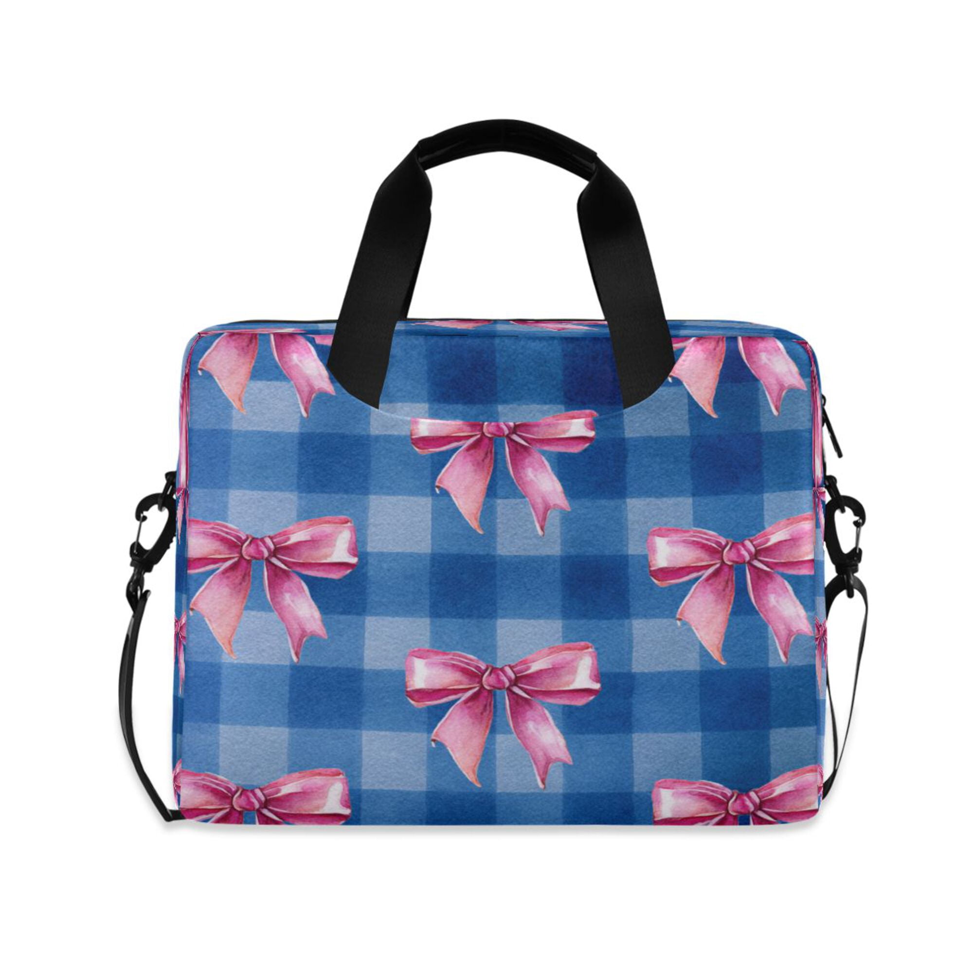16" Laptop Briefcase, Detachable Anti-Slip Shoulder Strap, Multi ...