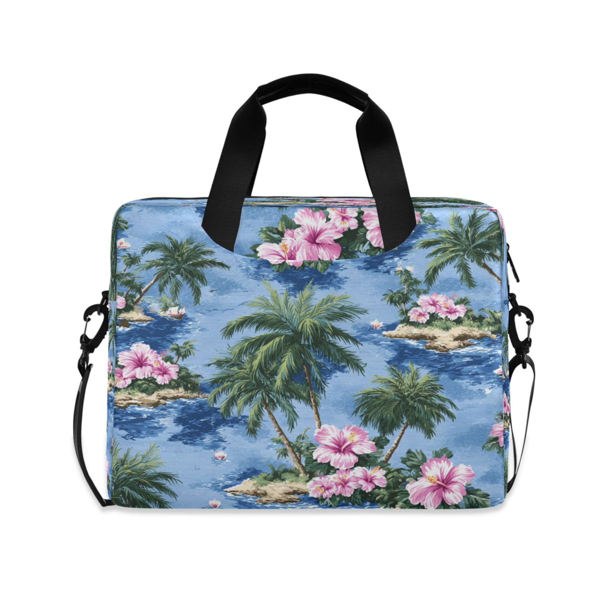 16" Laptop Briefcase, Detachable Anti-Slip Shoulder Strap, Multi ...
