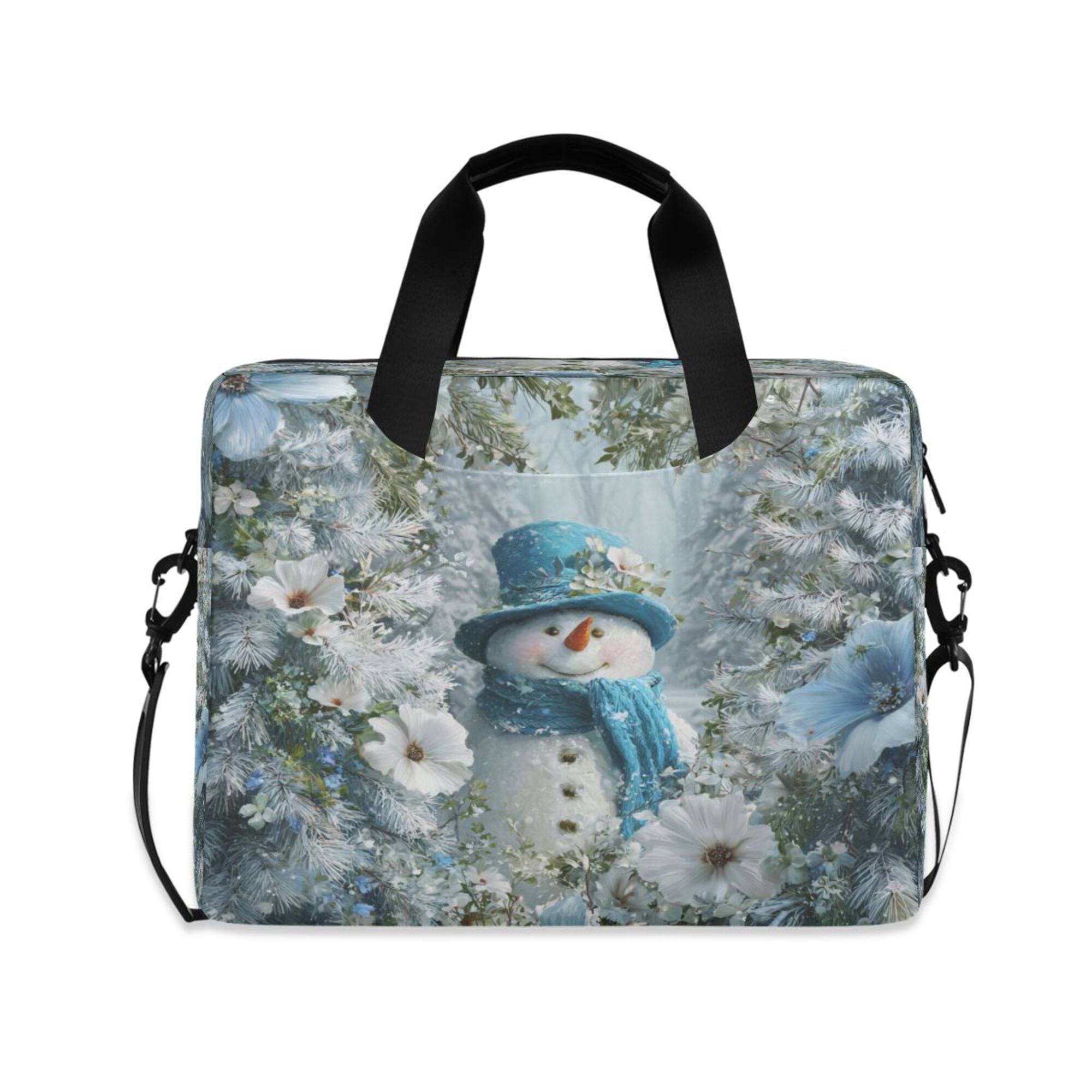 16" Laptop Briefcase, Detachable Anti-Slip Shoulder Strap, Multi ...