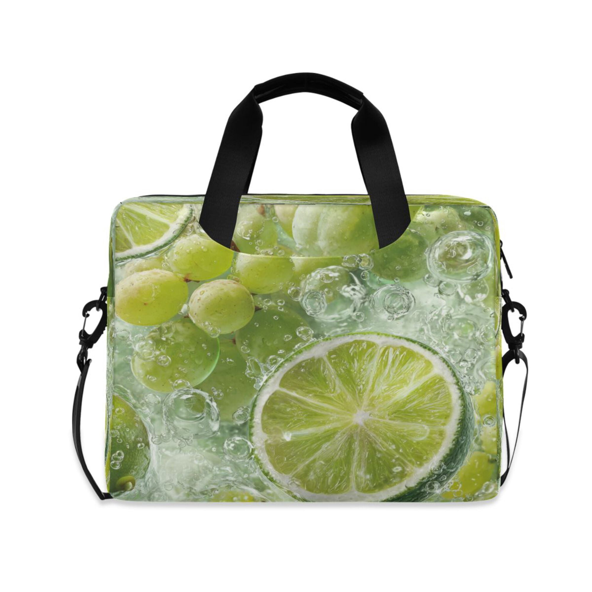 16" Laptop Briefcase, Detachable Anti-Slip Shoulder Strap, Multi ...