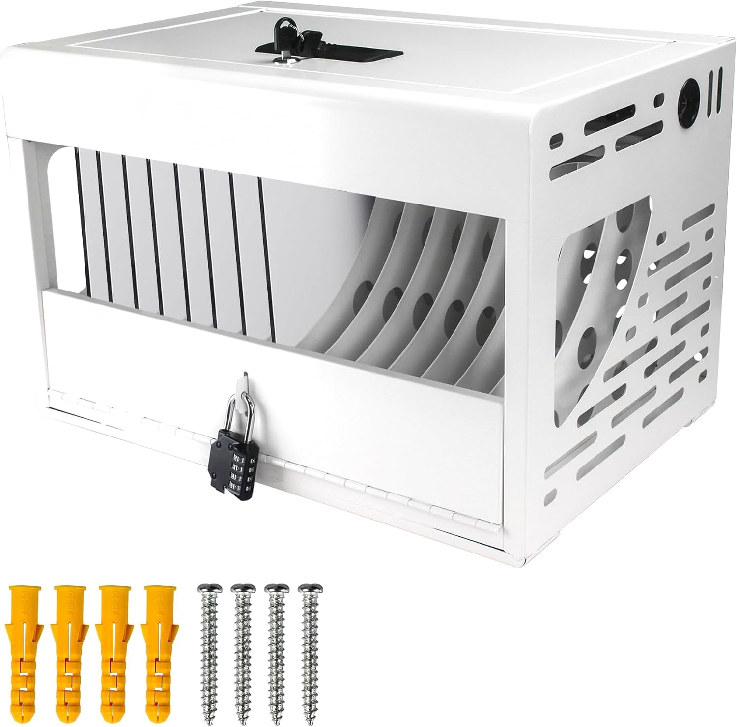 16 Laptop Charging Cabinets. Compatible with Tablets up to 14" and 1.2 ...