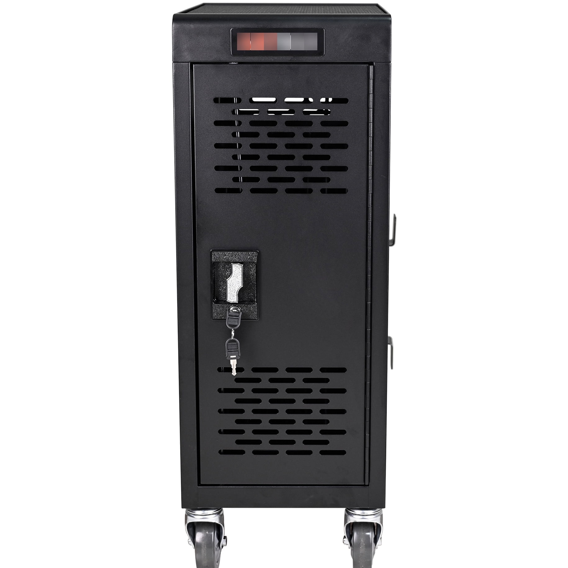 16 Laptop & Charging Tray - Black, Organize Your Electronics Black Chamber. Charge Up To 16 ...