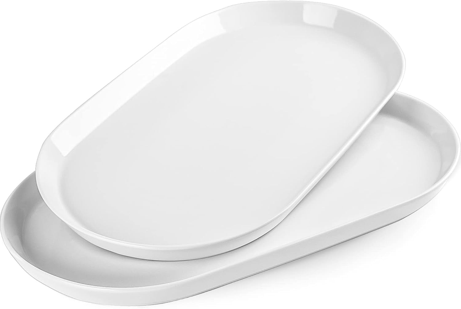 16" Large Serving Platter - Oval Large Serving Tray, Ceramic Turkey ...