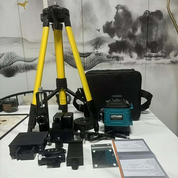 16 Lines Auto Self-Leveling Green Beam Laser Level for Outdoor Use ...