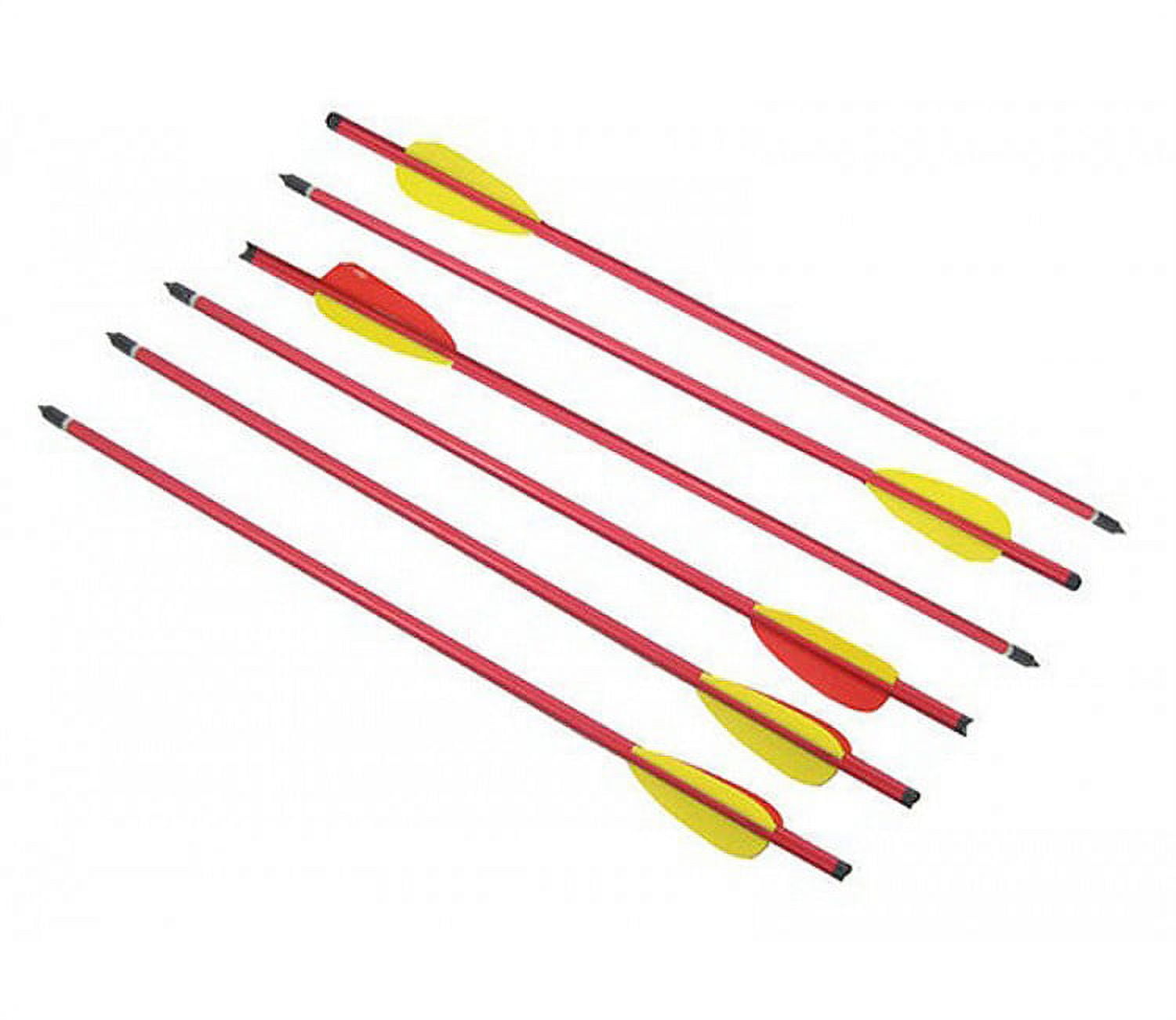 16" Long Metal Hunting Arrows Aluminum Body 2219 Power - Walmart.com