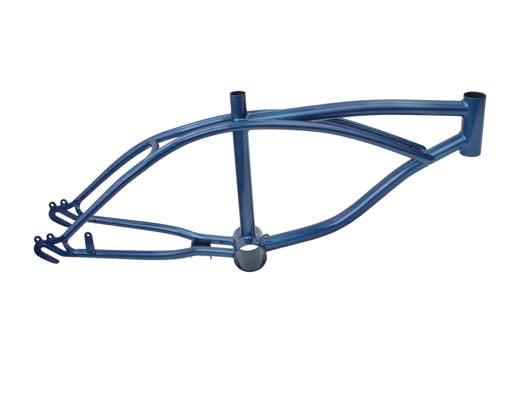 16" Lowrider Frame Metallic/Blue. Bike frame, bicycle frame, lowrider ...