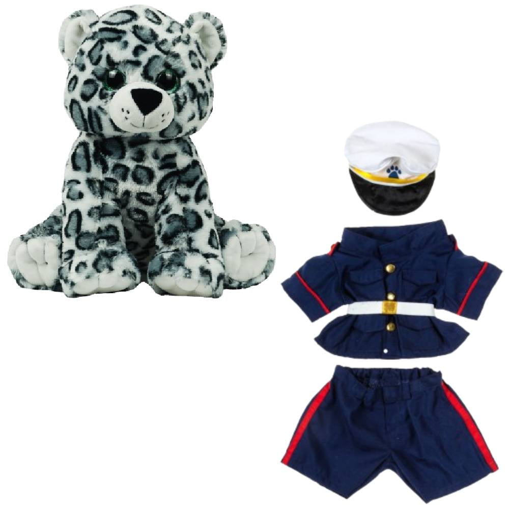 16" Lyra the Snow Leopard (Eco) - Soft Plush Stuffed Animal in Eco ...