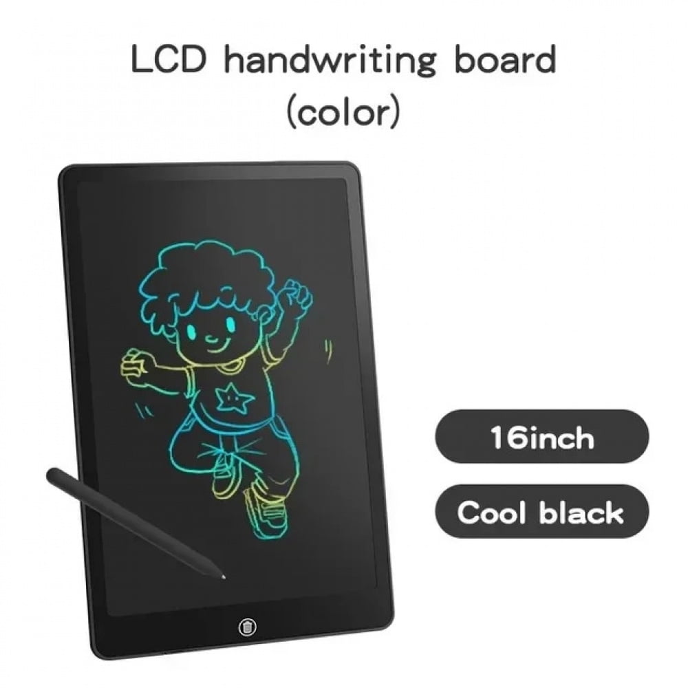 16" Magic Blackboard for Children LCD Handrawing Graffiti Tablet Toys ...