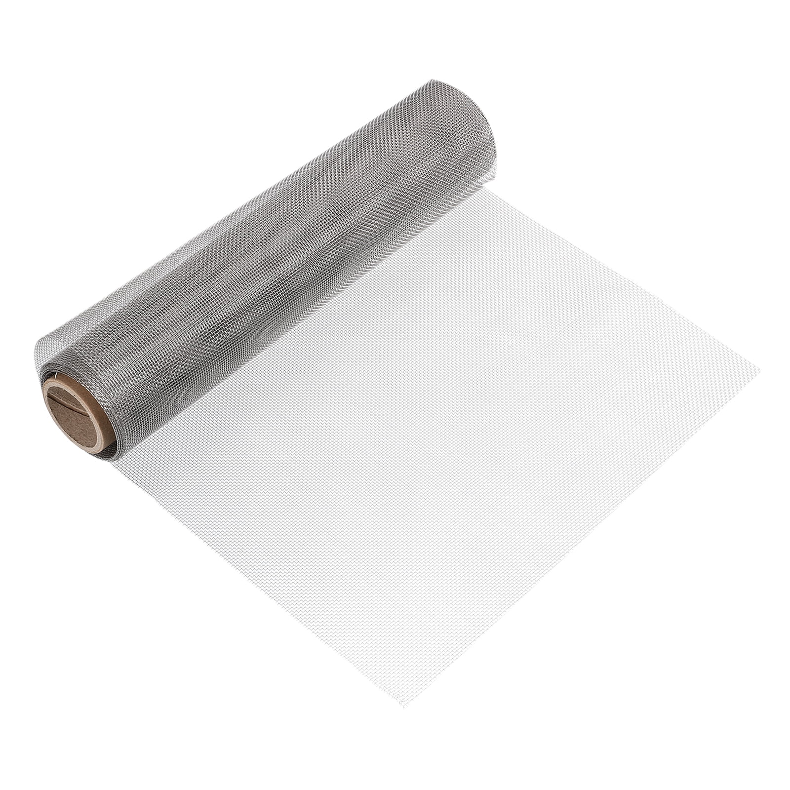 16 Mesh 118" x 12" Woven Wire Mesh, 304 Stainless Steel Air Vent Filter ...