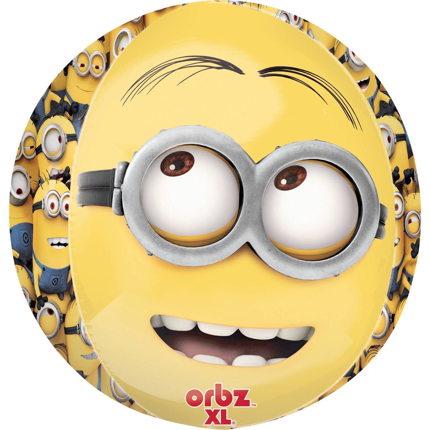 16" Minions Despicable Me - Orbz Balloon - Walmart.com