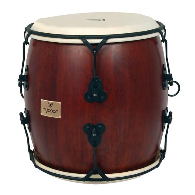 Tycoon 16 in. Nagado Daiko, Ancient Mahogany Finish - Walmart.com