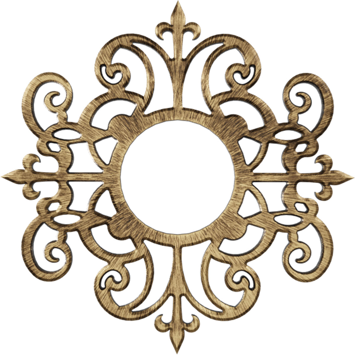 16 OD X 5 1 4 ID X 1 2 P Dijon Architectural Grade PVC Pierced Ceiling
