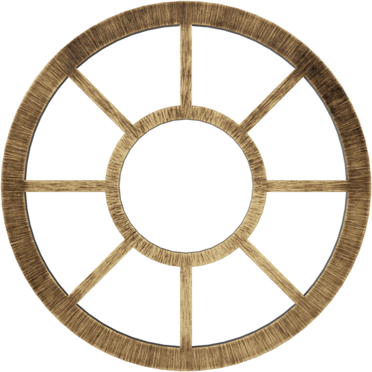 16"OD x 5 3/4"ID x 1/2"P Grace Architectural Grade PVC Pierced Ceiling ...