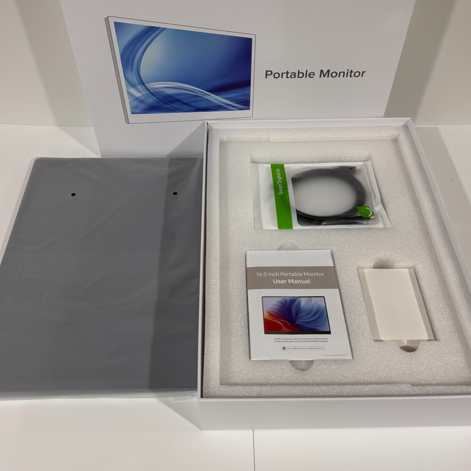 16” OLED Portable Monitor - 3K 120Hz, 0.1ms, 100% DCI-P3, Ultra-Slim ...