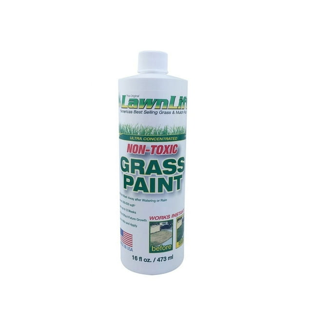 LawnLift 16 Oz. Yard Renew Turf Spray, Grass Paint Concentrate, Covers ...