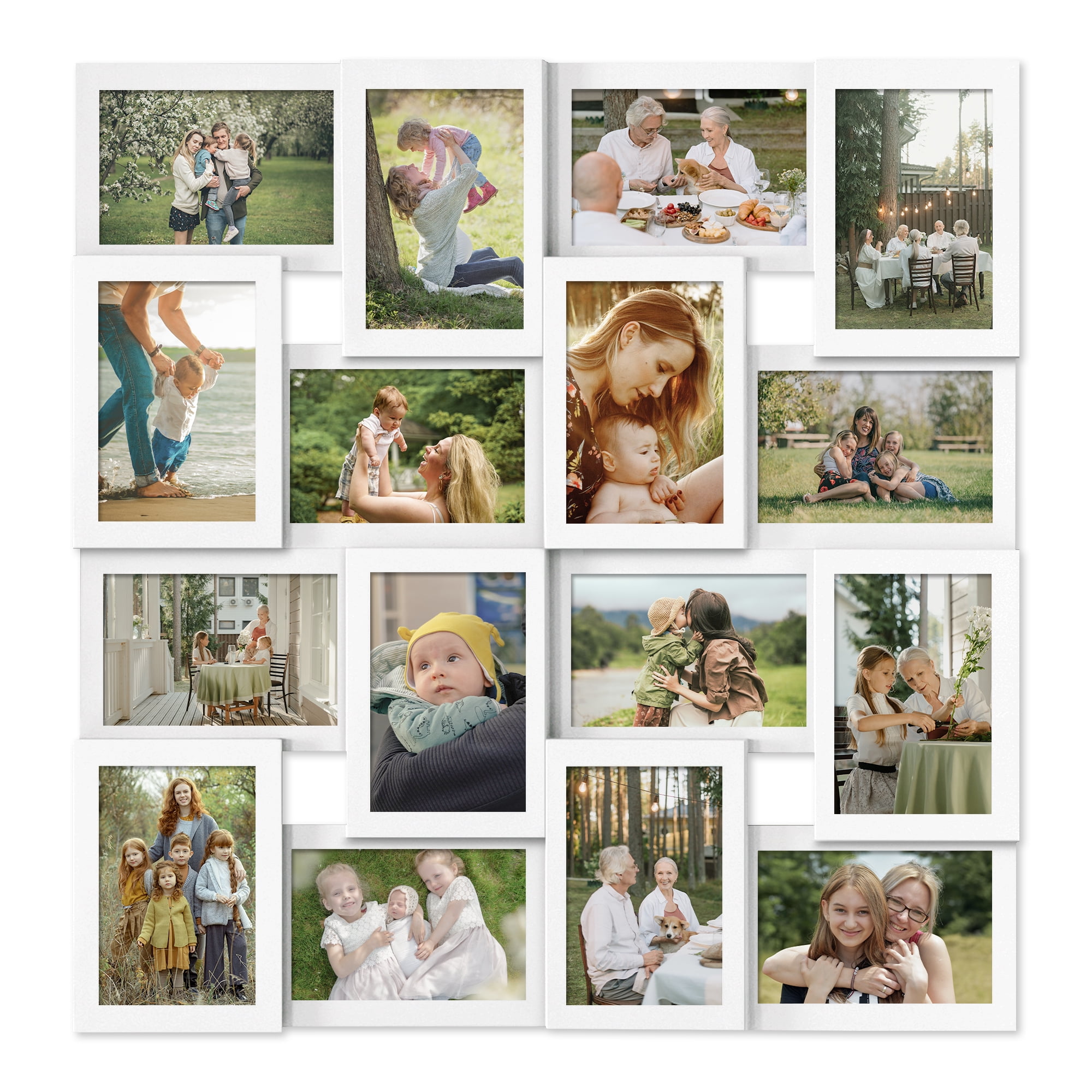 16 Opening Collage Picture Frames Large Photo Frame Collage Wall ...