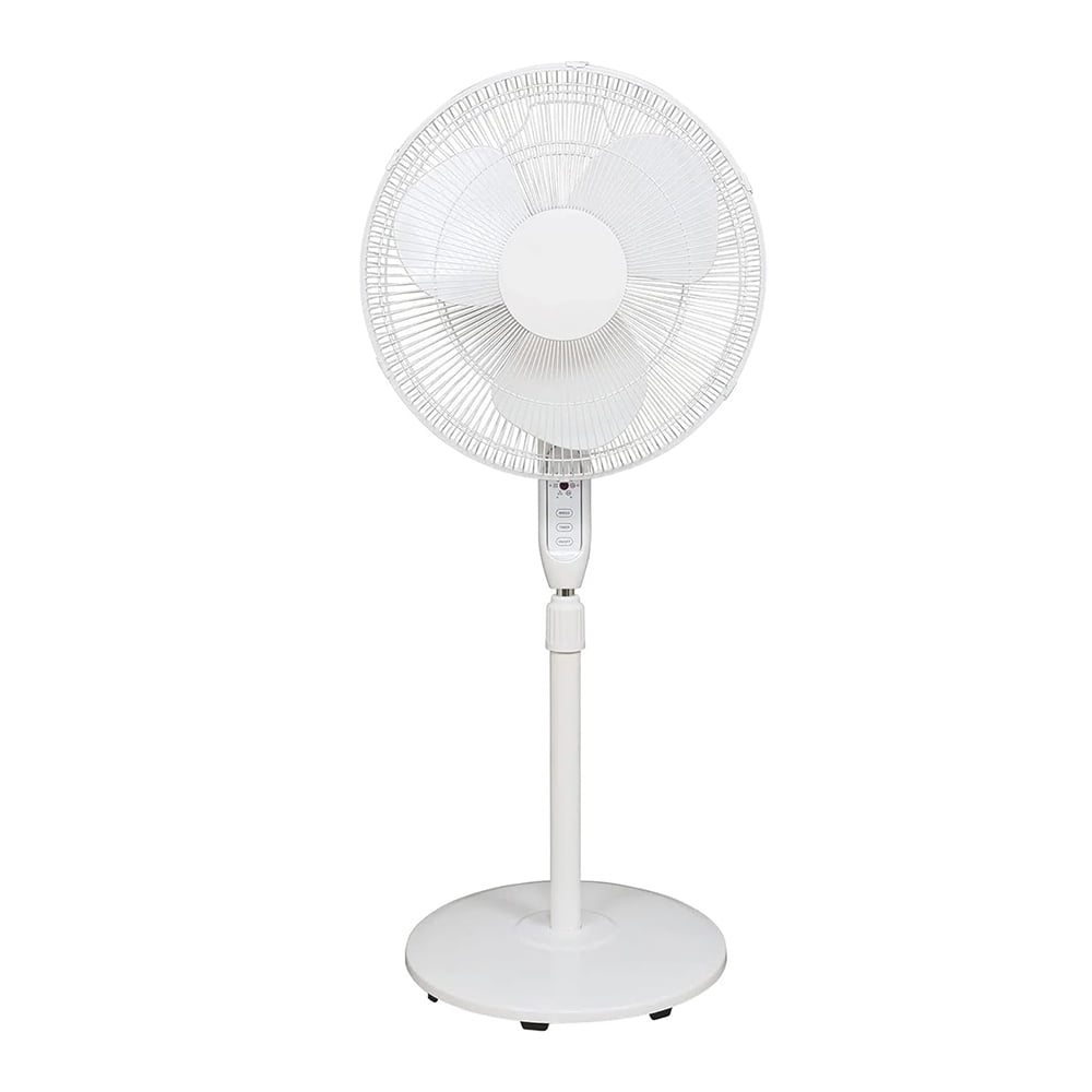 16" Oscillating Fan with Remote, Powerful Stand Electric Fan – 3-Speed ...