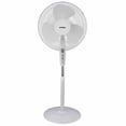 16" Quiet Electric Pedestal Oscillating Stand Fan with Remote Control ...