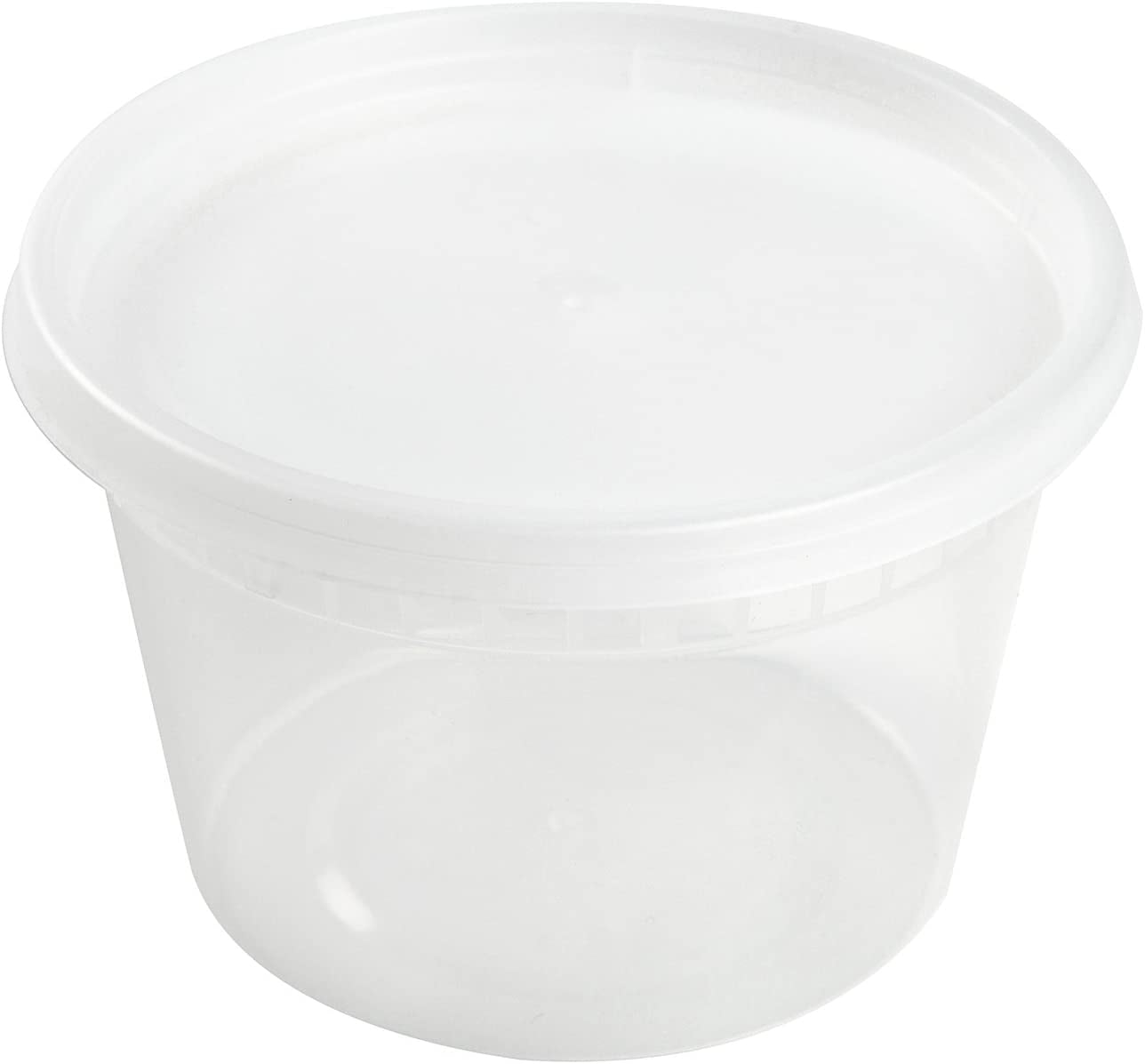 16 Ounce Clear Deli Container with Lid Combo, Case of 240 - Walmart.com