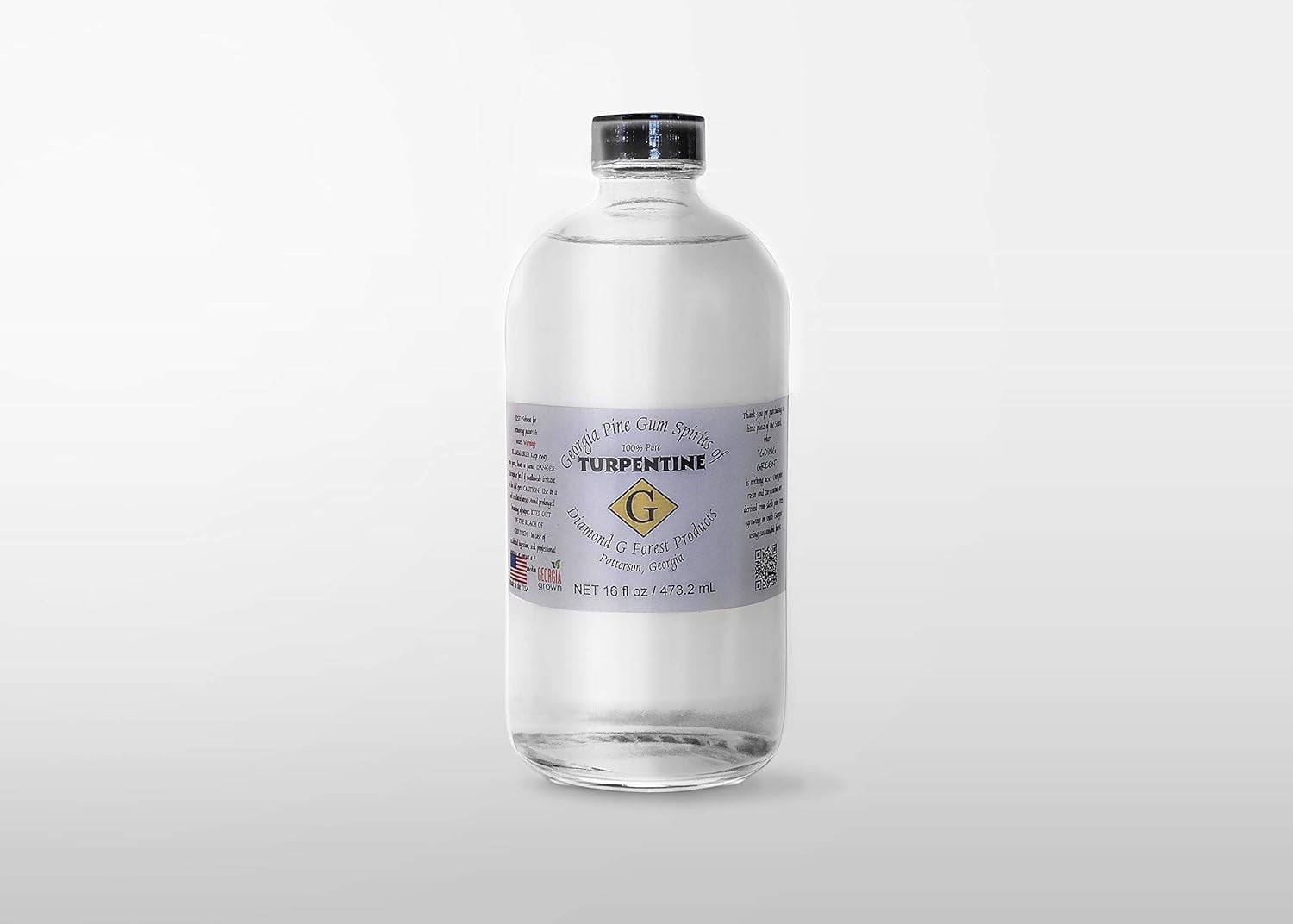 16 Oz 100% Pure Gum Spirits of Turpentine - Walmart.com