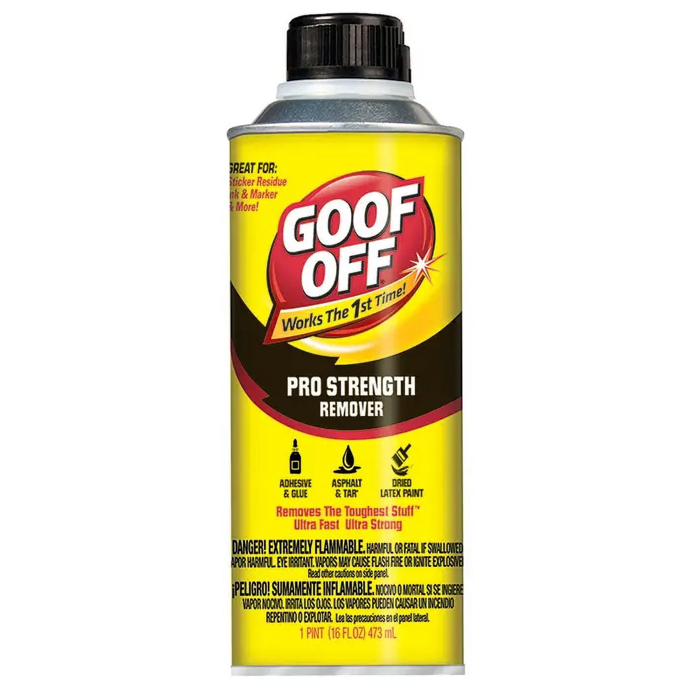 16 Oz Klean-Strip FG654 Goof Off Professional Strength Remover ...