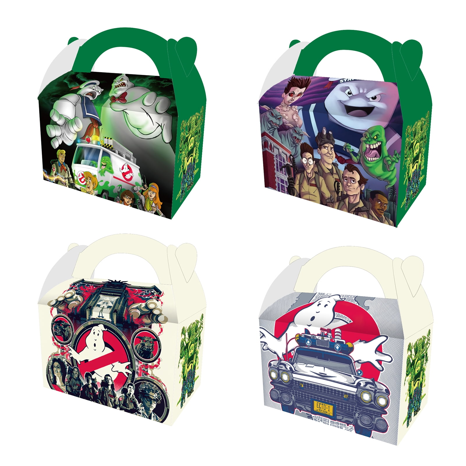 16 PCS Ghost Party Decorations, Ghost Party Favors Boxes Ghost Treat ...