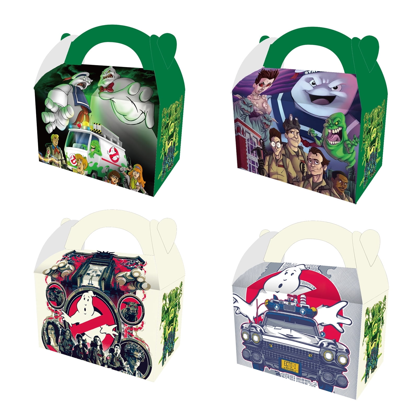 16 PCS Ghost Party Decorations, Ghost Party Favors Boxes Ghost Treat ...