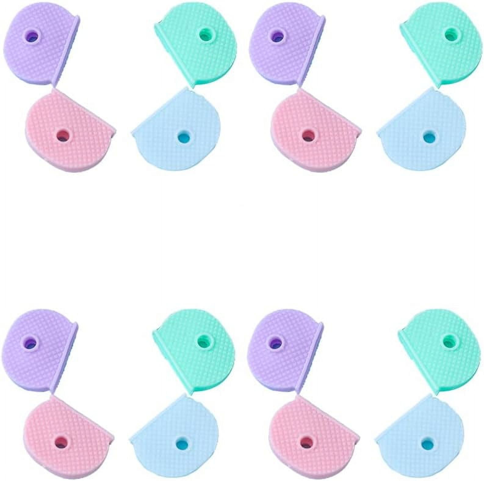 16 PCS Key Covers Caps Toppers Tags Set, Key Identifiers Caps Key Cap ...