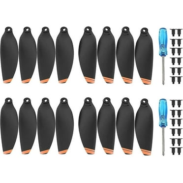 Jesscasday 4Pcs Drones Propellers for Drones Replacement Low Noise and Quick Release Propeller ...