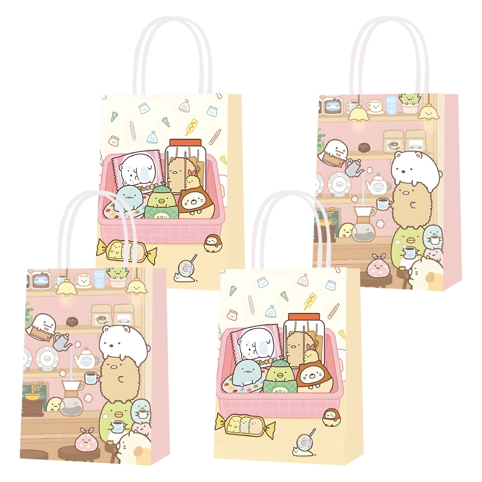16 PCS For Sumikko Gurashi Theme Birthday Party Bags,Birthday Party ...
