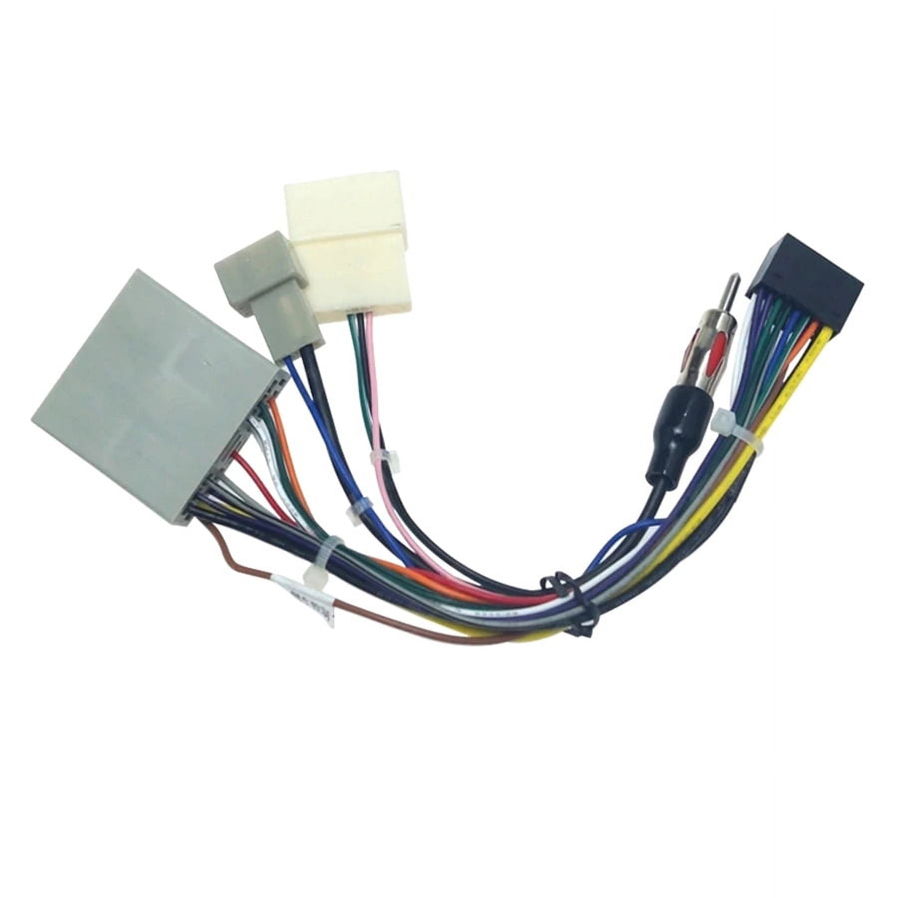 16 PIN Car Multimedia Android Player Wiring Harness For Honda Civic ...