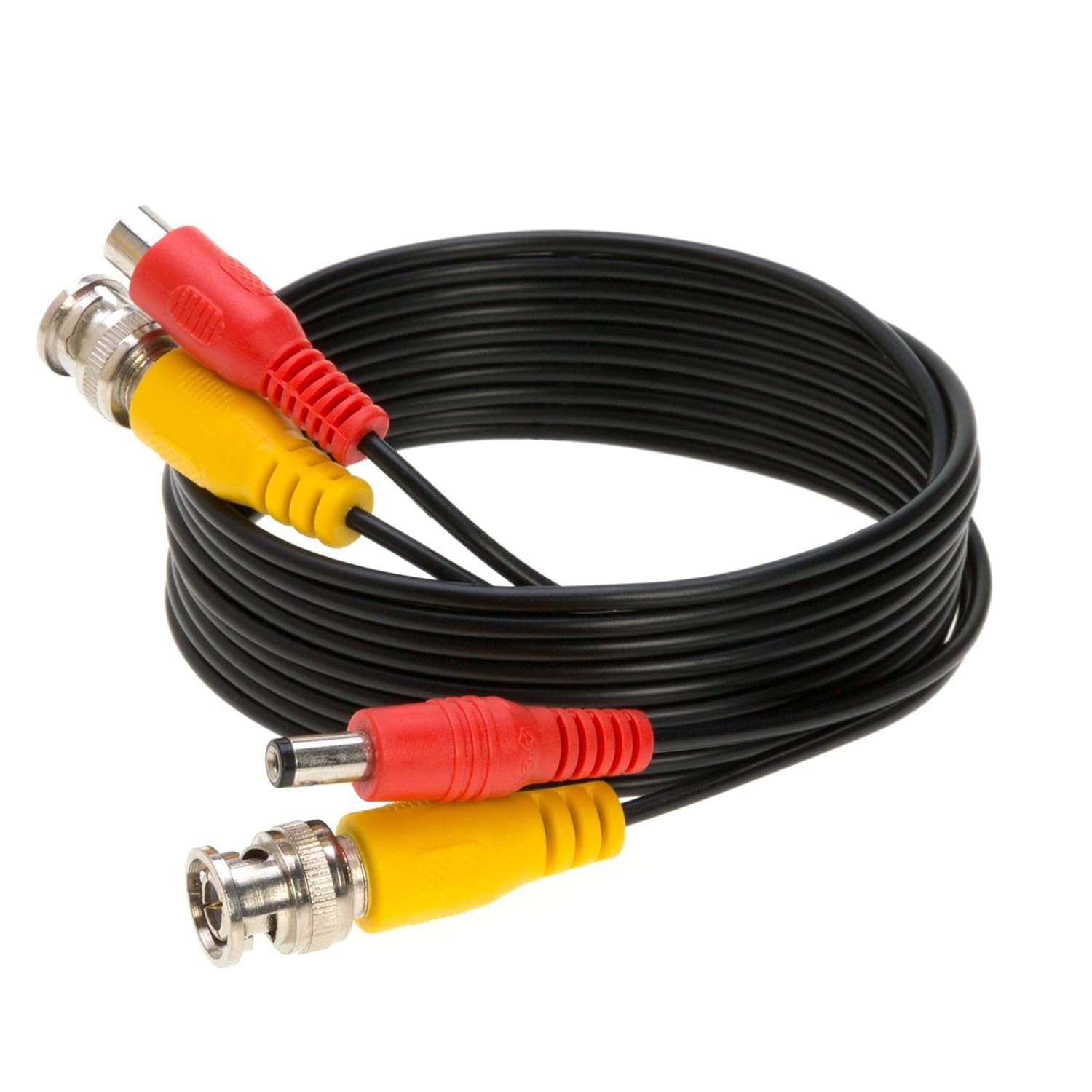 Cables Direct Online 16 Pack 10FT Premade BNC Video Power Cable – Black ...