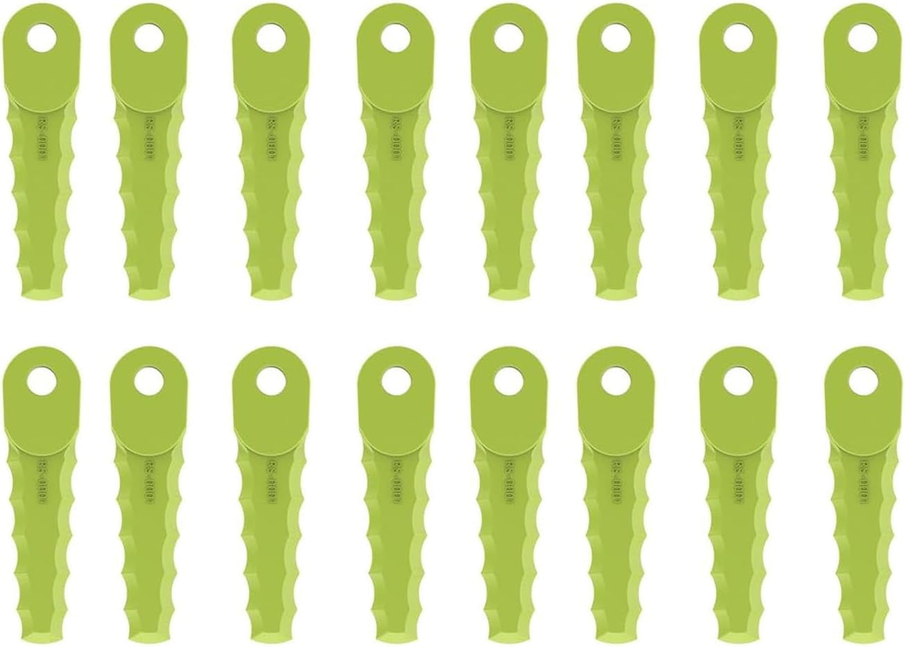 16 Pack ACFHRL2 Weed Eater Bladed Head,Serrated Blade Compatible with ...