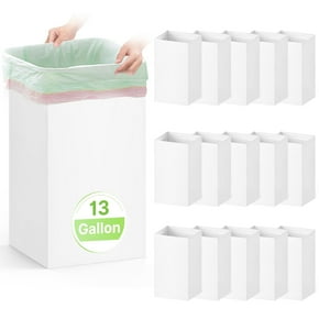 Disposable Trash Cans and Recycling Bins for Home and Business