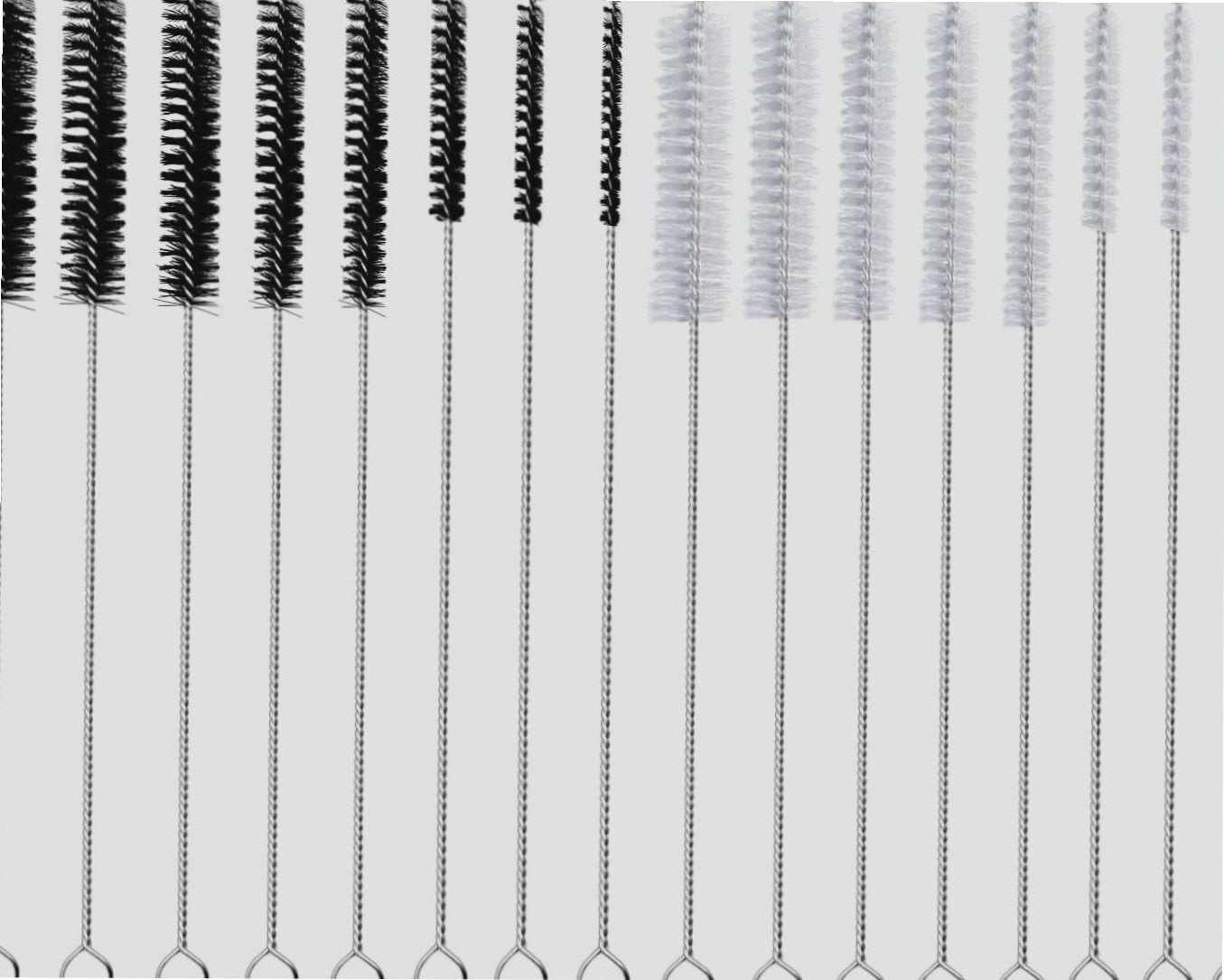 16 Pack Drinking Straw Cleaner Brushes, 8 Inch Extra Long Straw ...