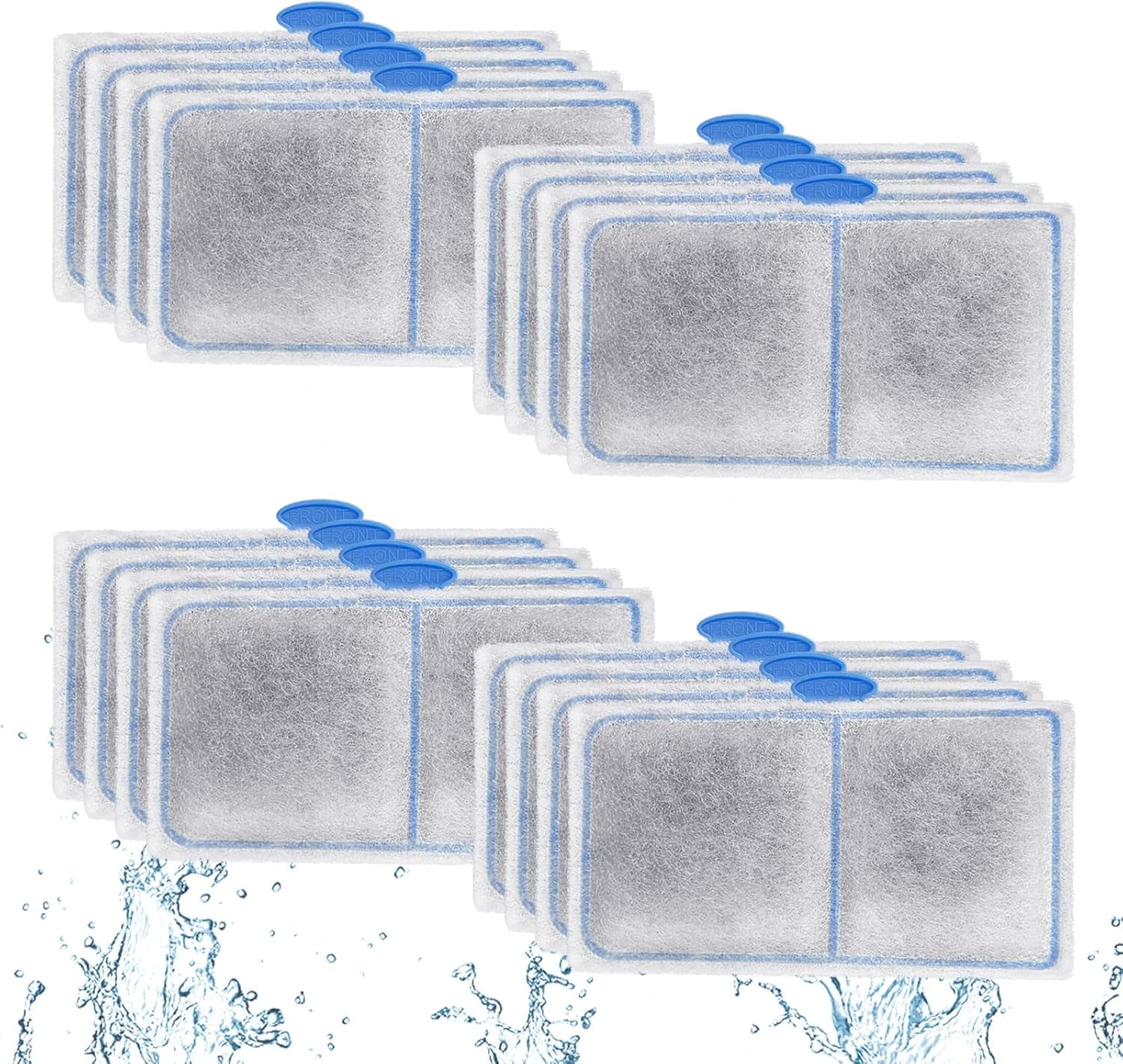 16 Pack Filter Cartridges for Top Fin EF-S Element and BF5 BETTAFLO ...