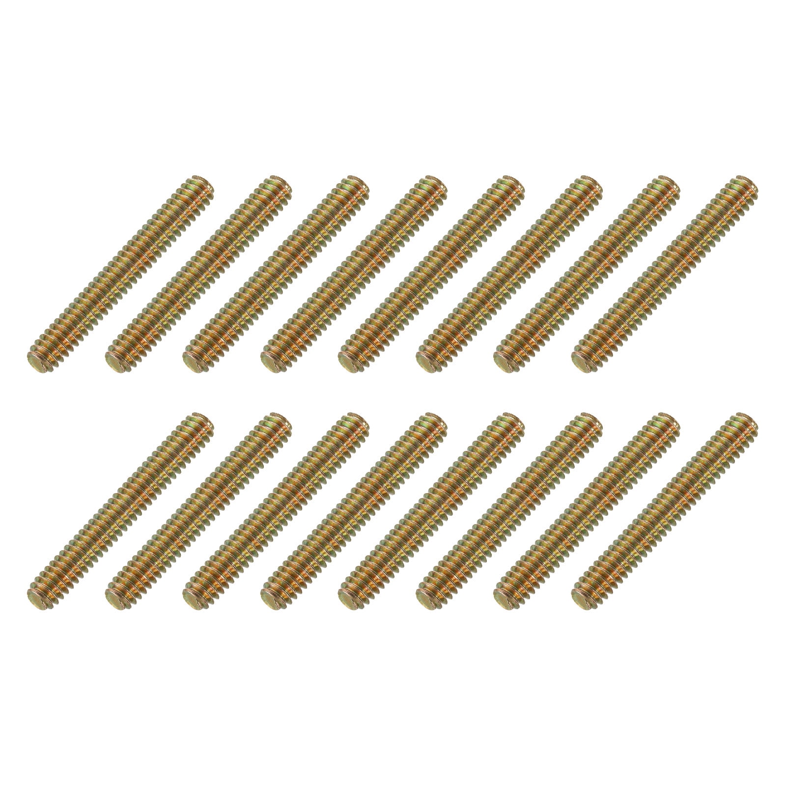 16 Pack Fully All Threaded Rod 1 4 Thread 1 3 4 Length Thread Screw
