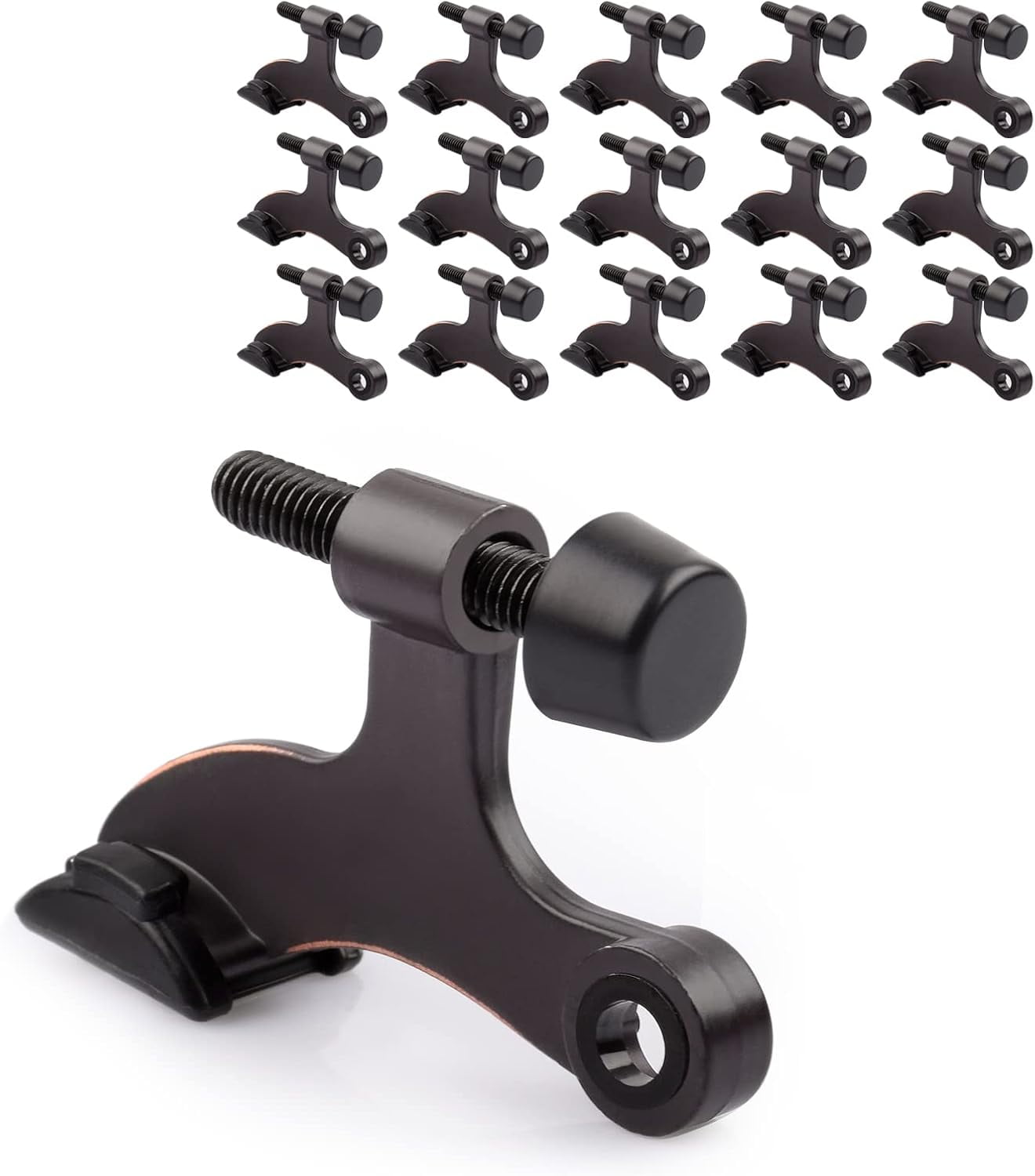16 Pack Hinge Pin Door Stopper Oil Rubbed Bronze - Adjustable Heavy ...