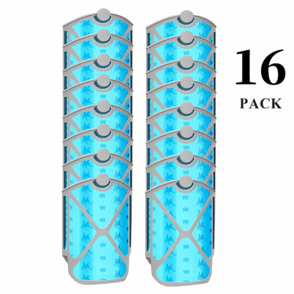 Flying Insect Trap, 16 Pack Refill Cartridges, Fruit Fly Killer, UV Fly ...