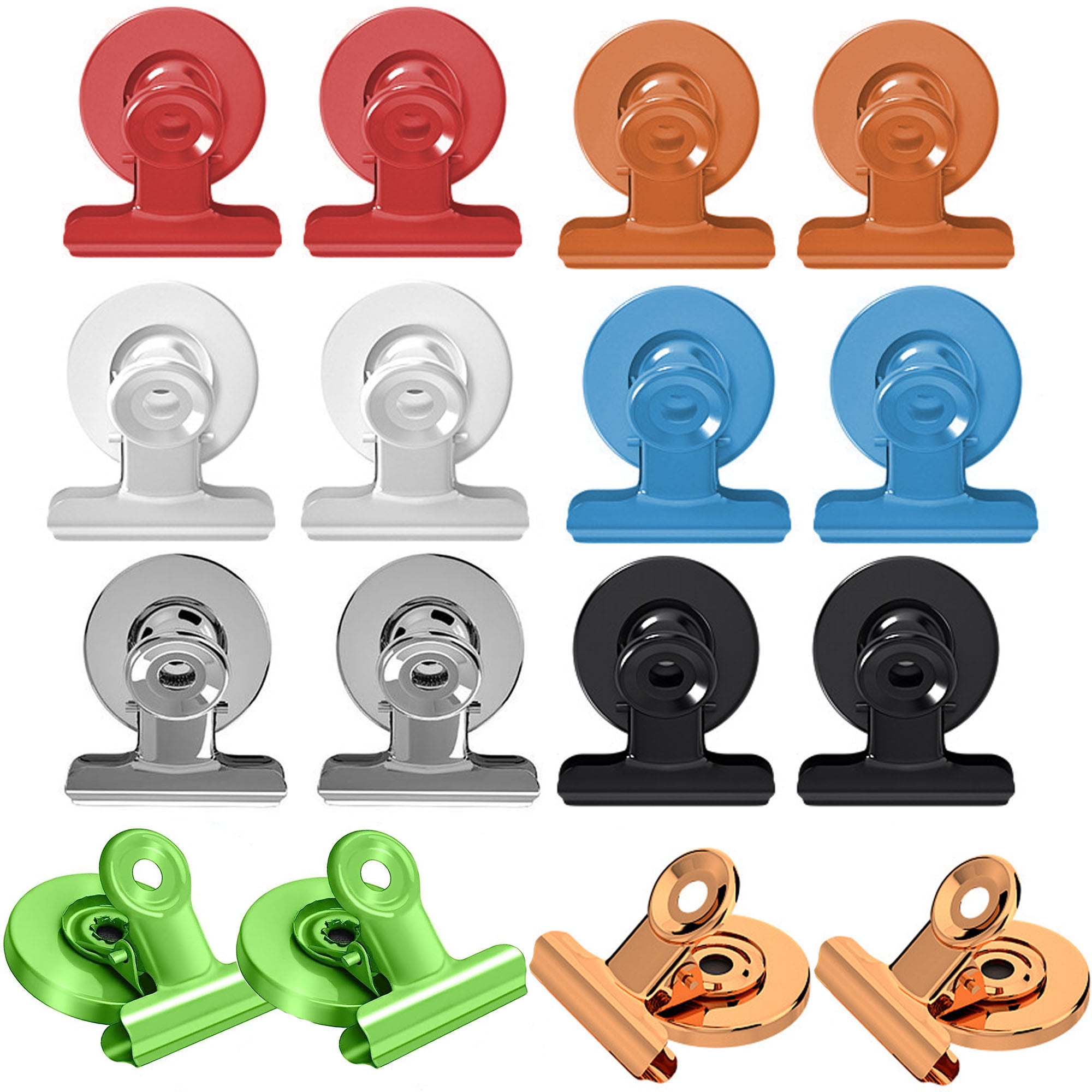 RIFESHOW 16 Pack Strong Decorative Magnetic Clips, Heavy Duty for ...