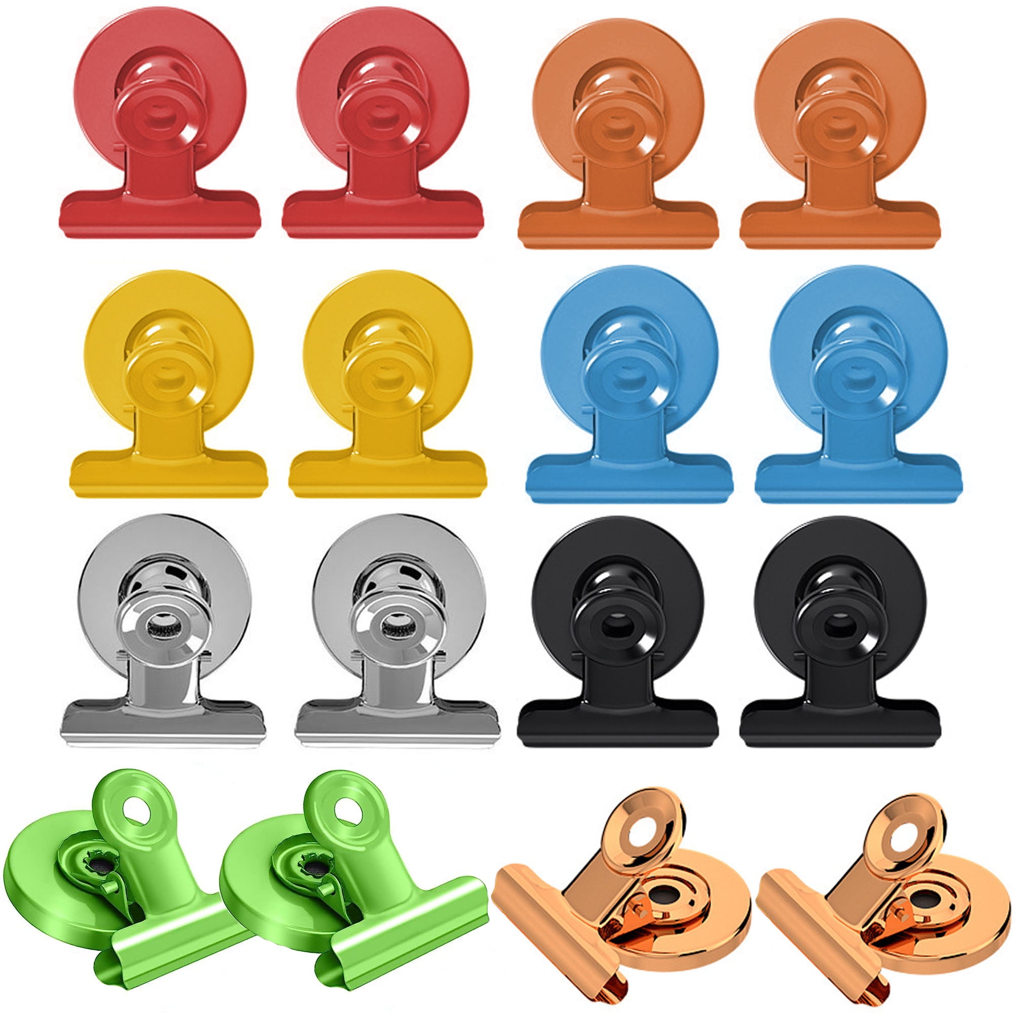 RIFESHOW 16 Pack Strong Decorative Magnetic Clips, Heavy Duty for ...