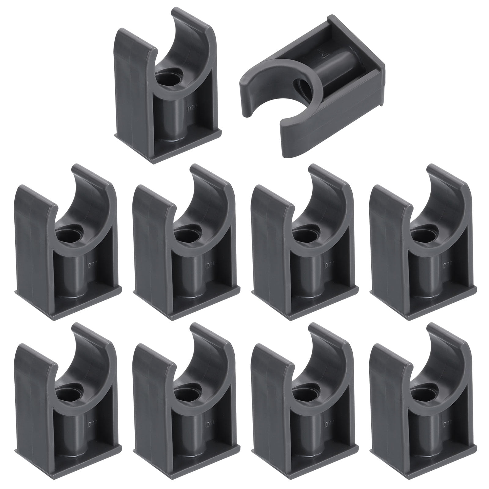 16 Pack Water Pipe Clamps Clips, U-Shaped Tubing Hose Buckles ...