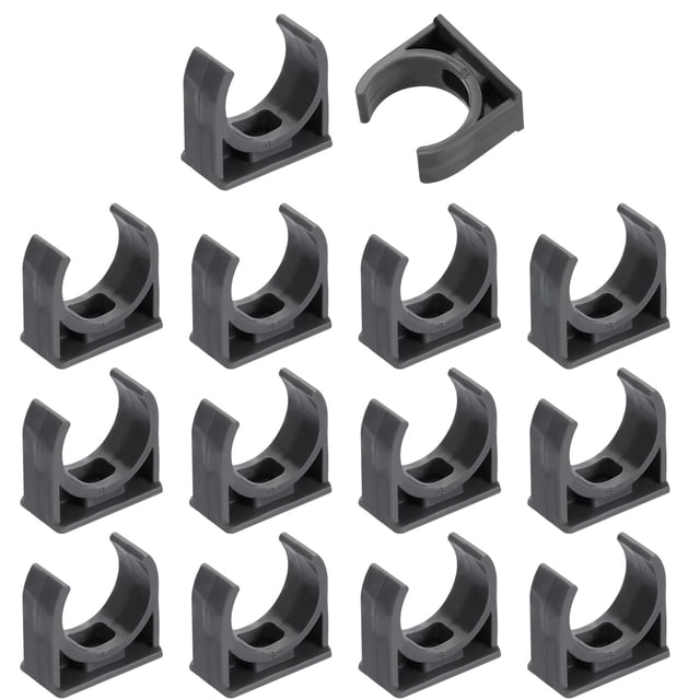 16 Pack Water Pipe Clamps Clips, U-Shaped Tubing Hose Buckles ...