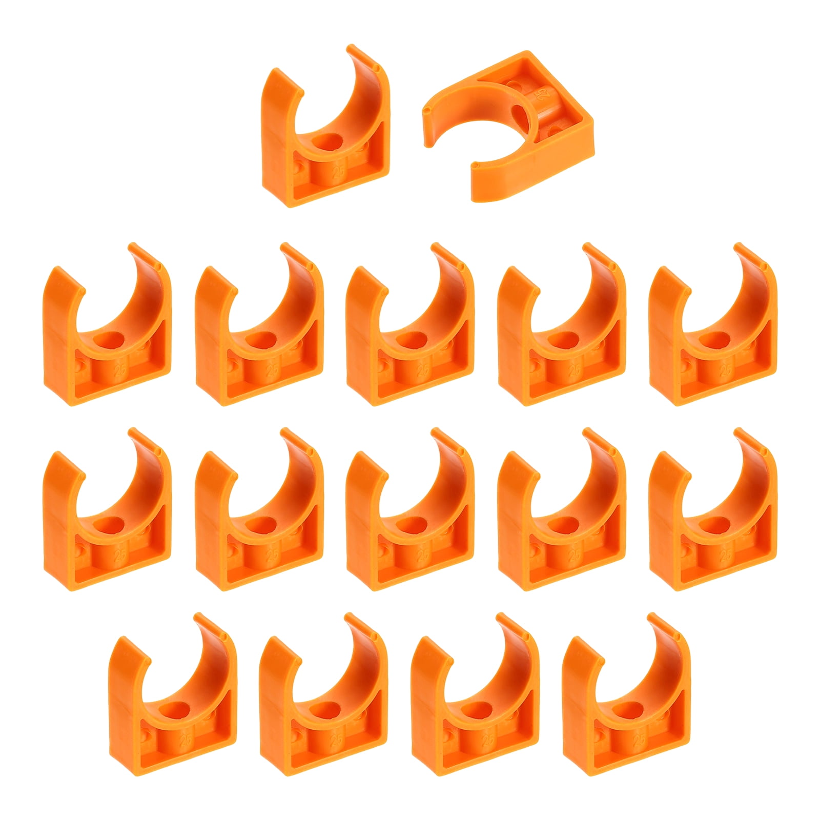 16 Pack Water Pipe Clamps Clips, U-Shaped Tubing Hose Buckles ...