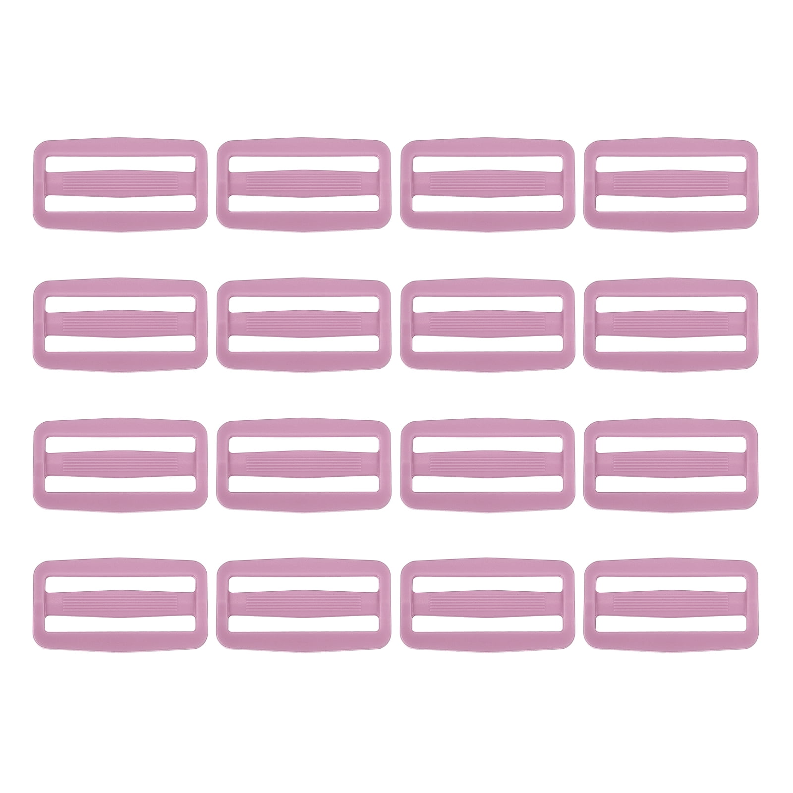 16 Pack Plastic Slide Buckle, 2 inch Tri-Glide Slider, Tri-Ring ...