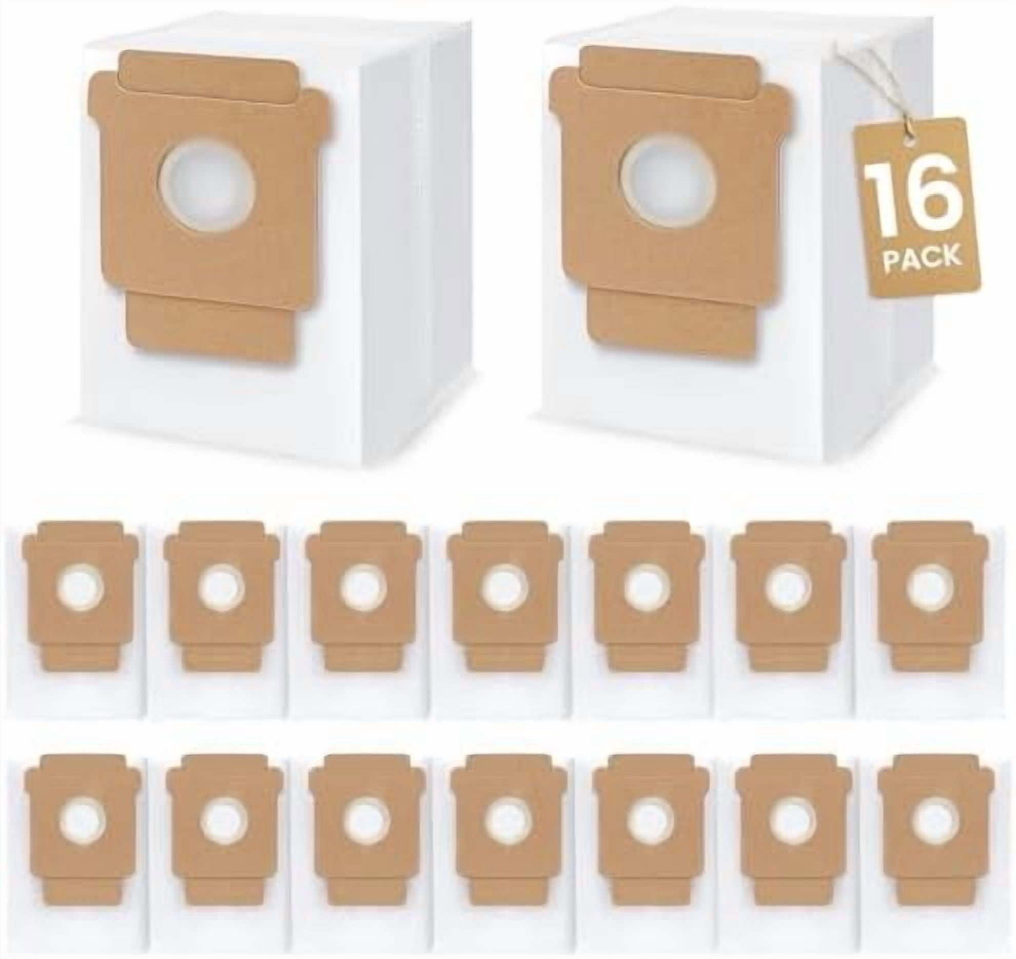 16 Pack Q0520 Dust Bags for iRobot Roomba Vacuum Q0520/105 Vac/104/105 ...