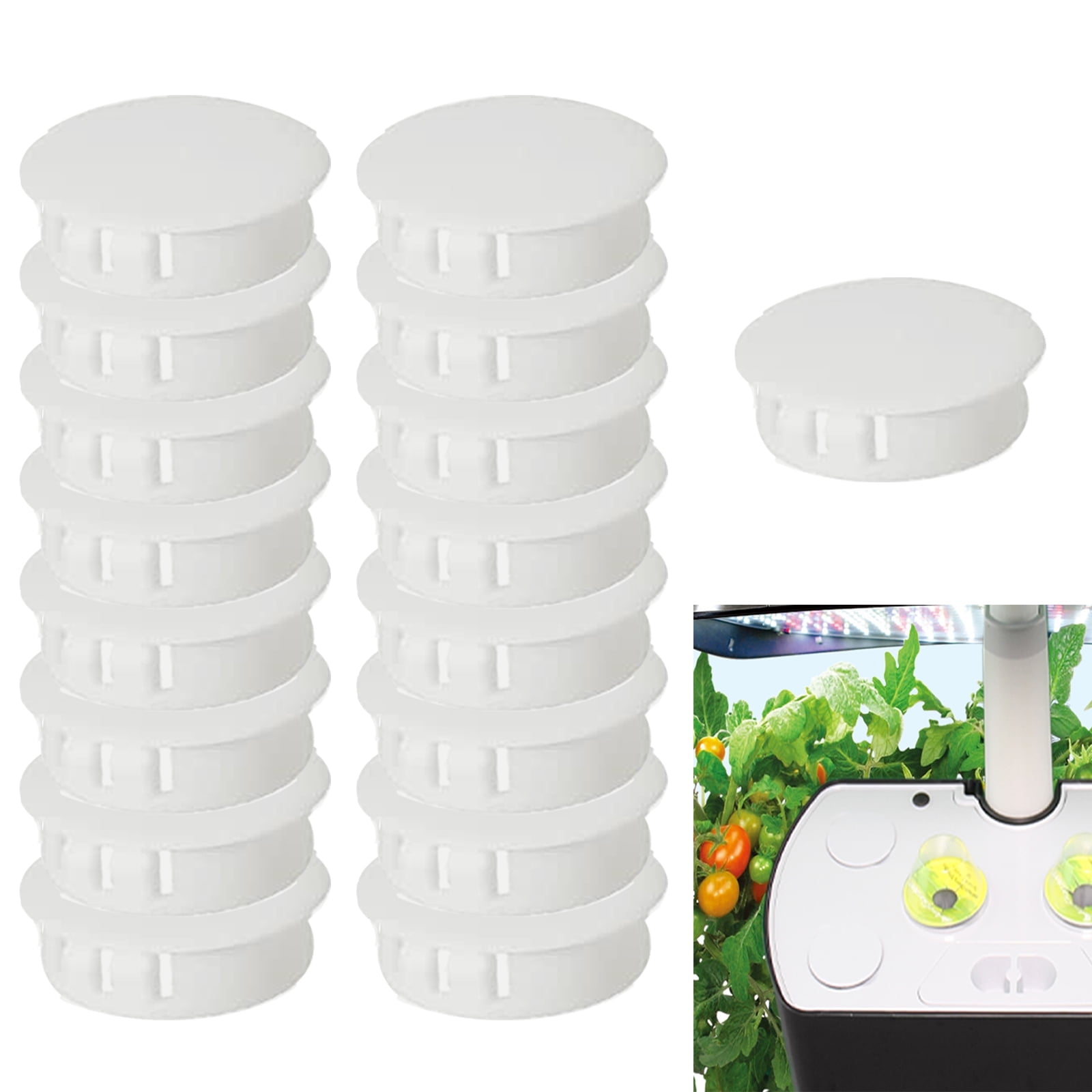 16 Pack Qzbhct Plant Spacer Cover kit for AeroGarden Plant Deck ...